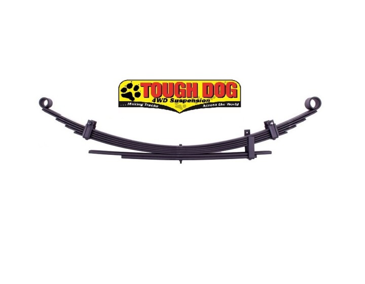 Rear Raised Tough Dog Leaf Springs - Ford Ranger PX, Mazda BT50 UP UR ...