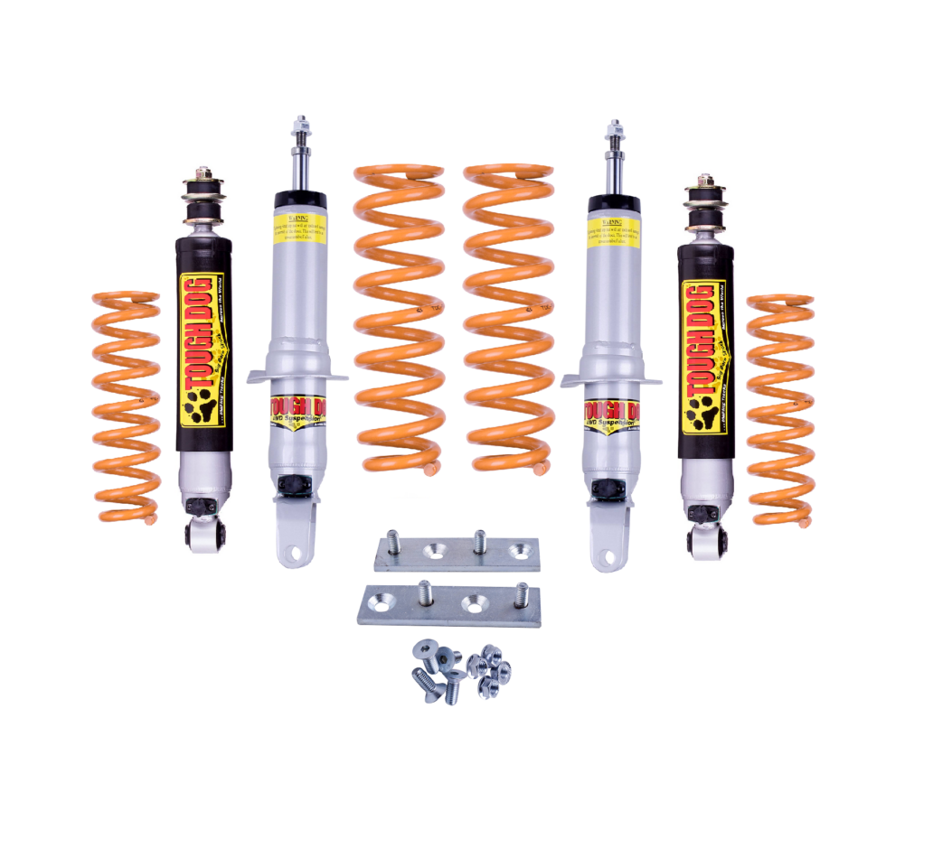 50mm Lift Kit with Tough Dog Adjustable Shocks - Wilkinson Suspension