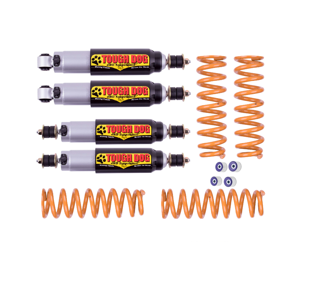 50mm Lift Kit with Tough Dog BMX Adjustable Shocks - Wilkinson Suspension