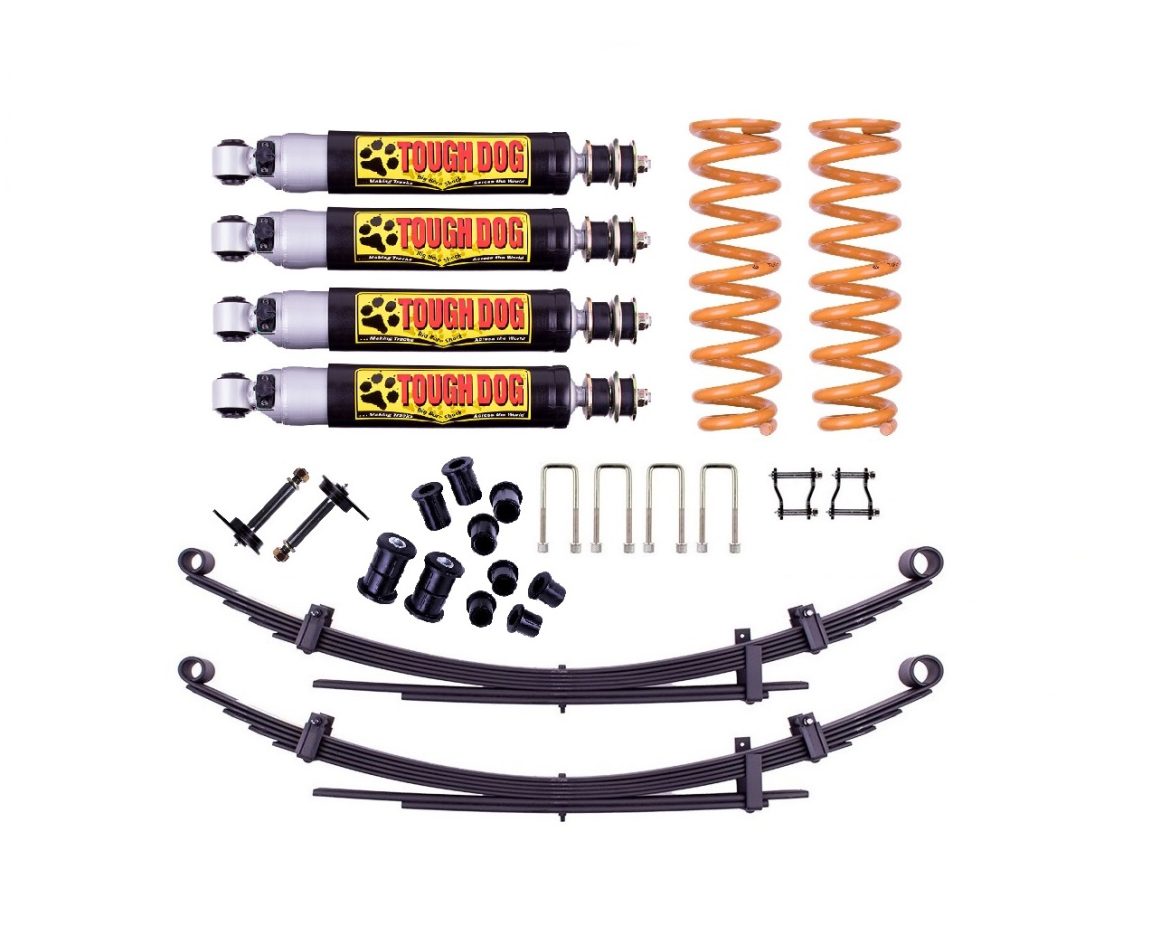 50mm Lift Kit with Tough Dog BMX Adjustable Shocks - Wilkinson Suspension
