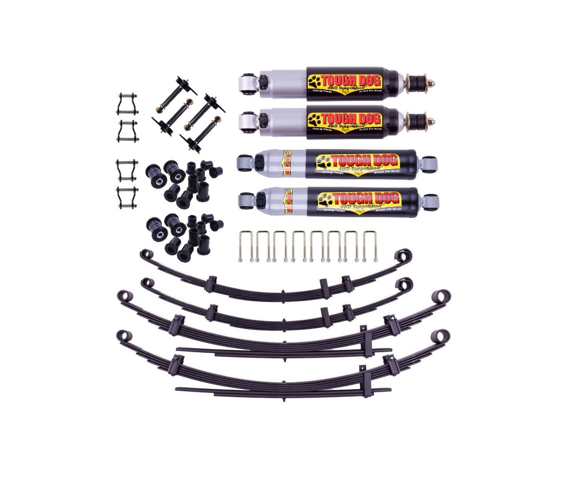 50mm Lift Kit with Tough Dog BMX Adjustable Shocks - Wilkinson Suspension
