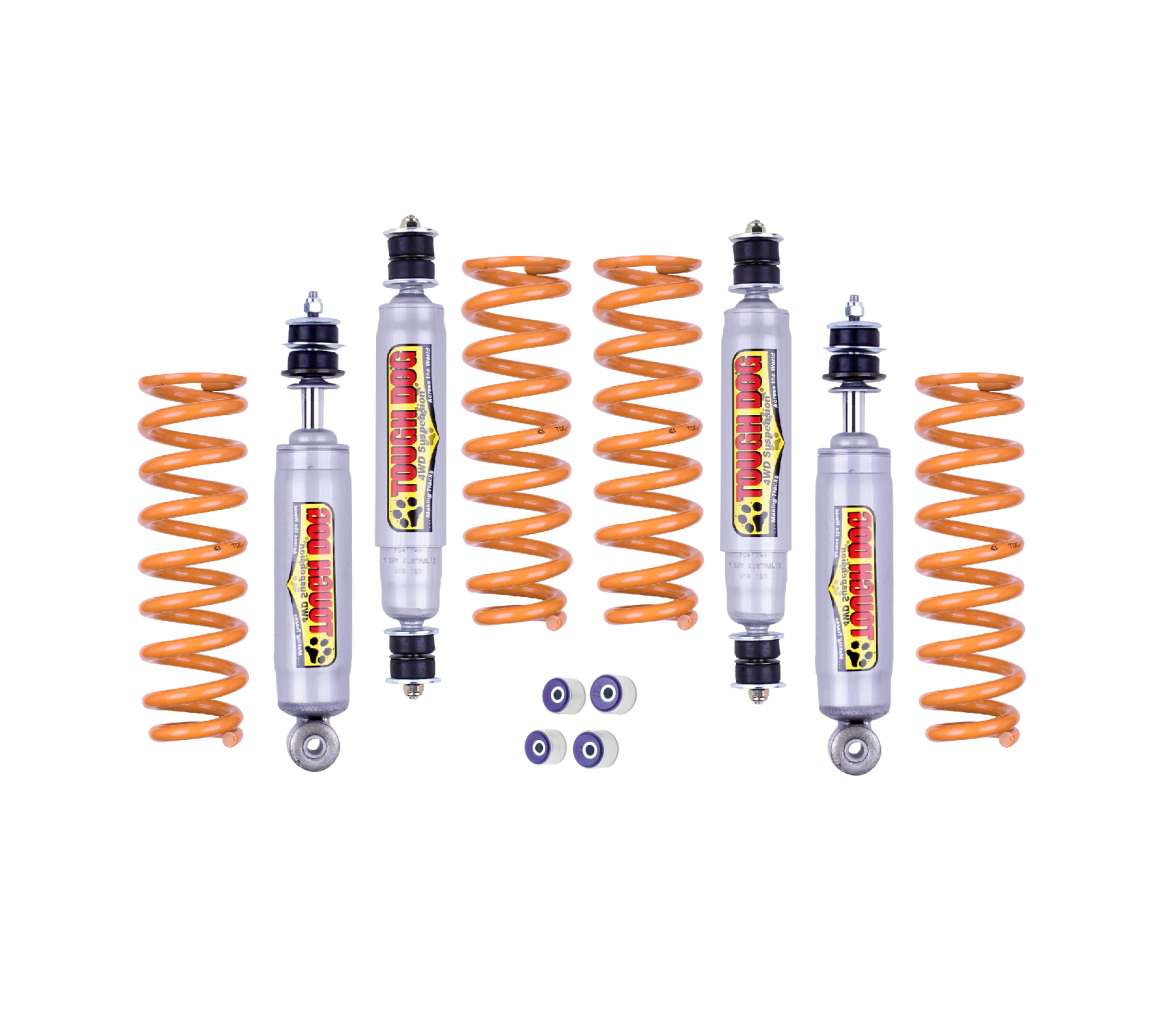 50mm Lift Kit with Tough Dog Foam Cell Shocks - Wilkinson Suspension