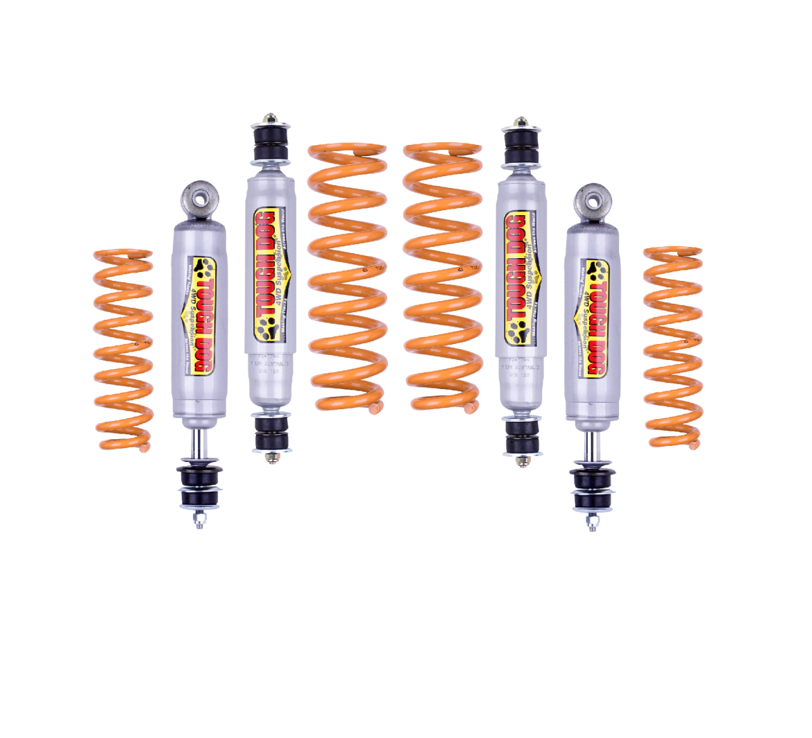 130 Series Only 30mm Lift Kit with Tough Dog Foam Cell Shocks ...