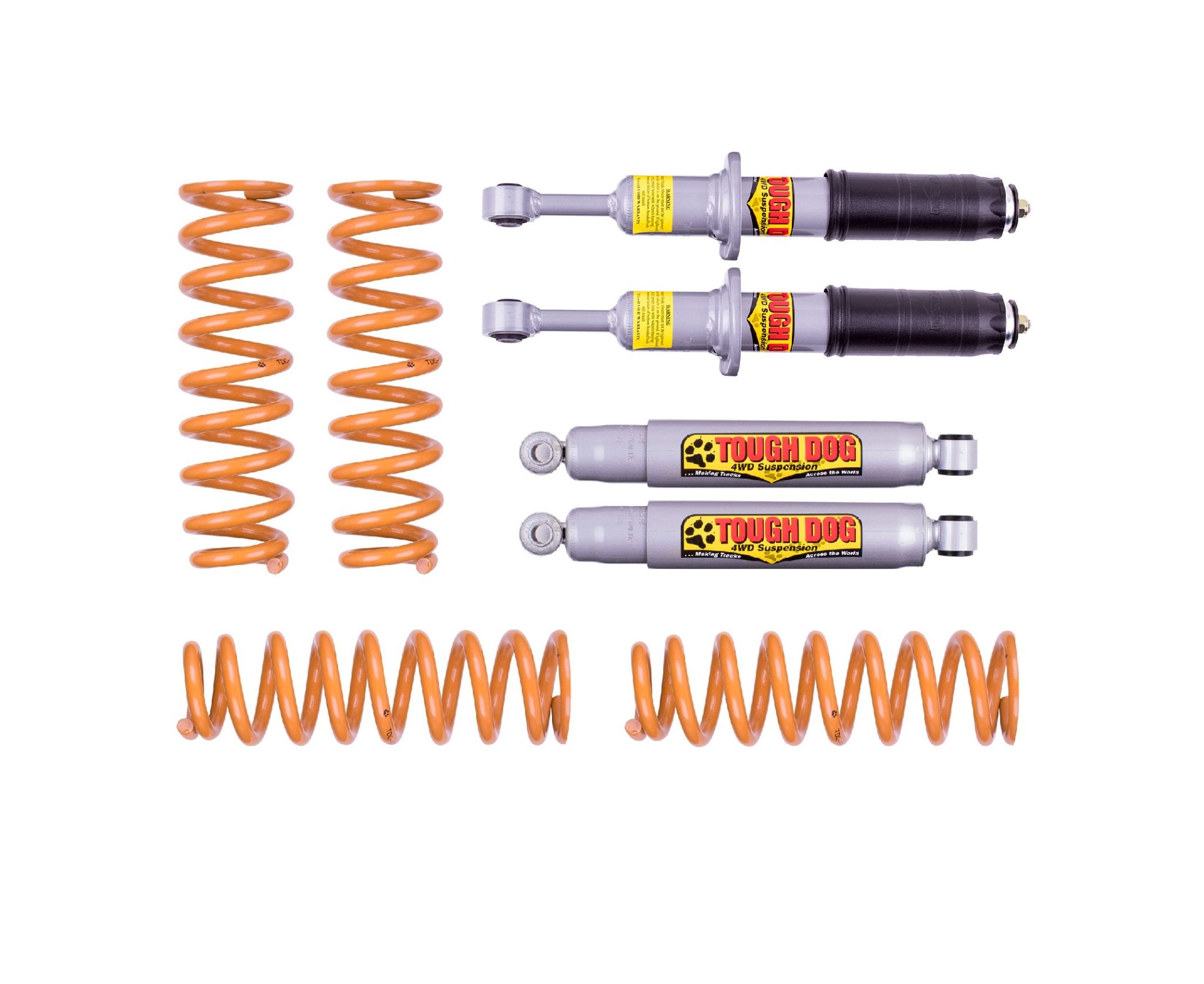 40mm Lift Kit with Tough Dog Foam Cell Shocks - Wilkinson Suspension