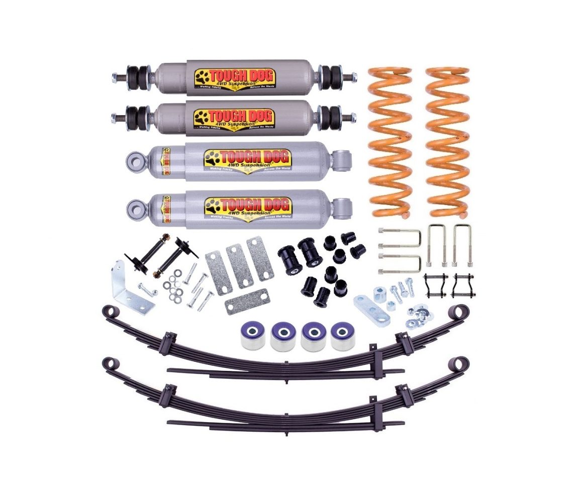 50mm Lift Kit with Tough Dog Ralph Shocks - Wilkinson Suspension